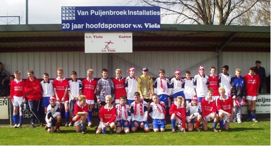 Halas Hawks FC U14s football tour to Holland